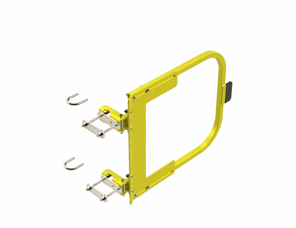Adjustable Self-Closing Gate – Safety Rail Company