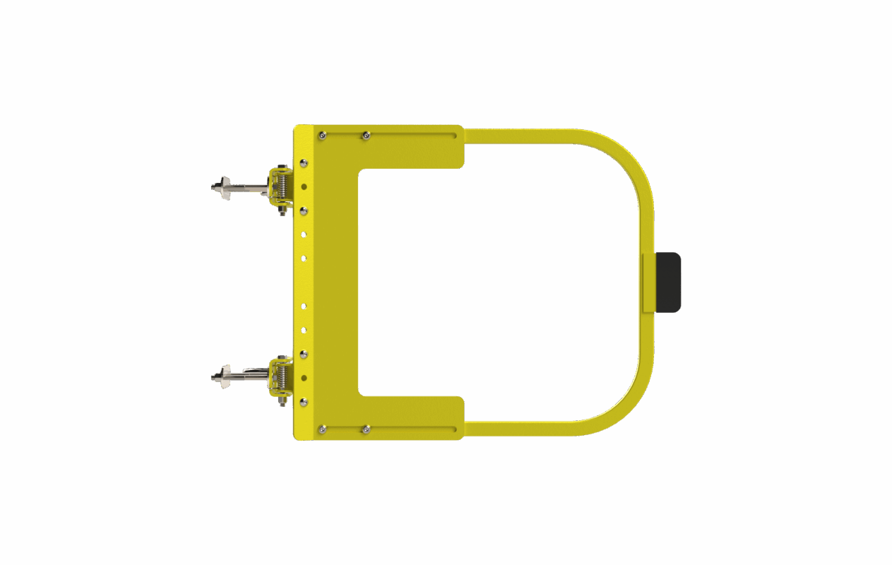Adjustable Self-Closing Gate – Safety Rail Company