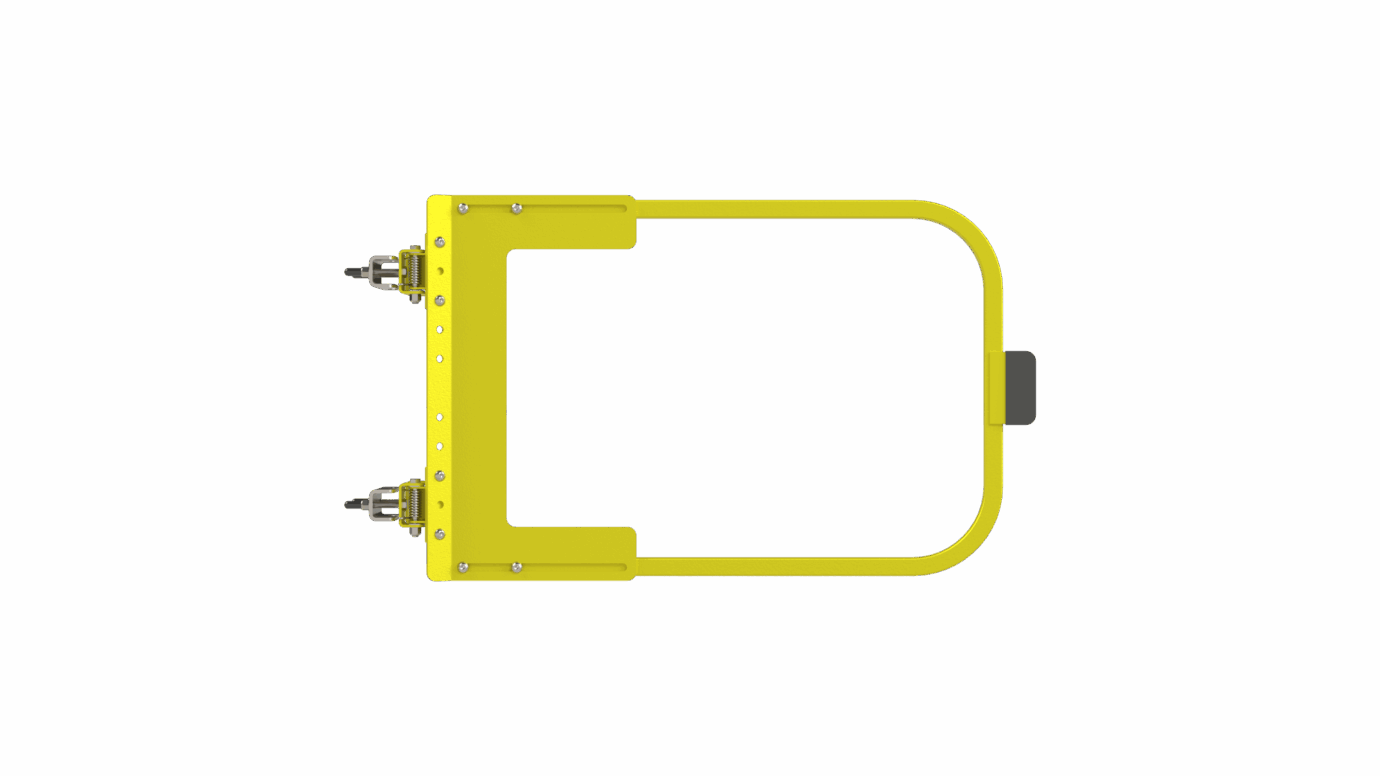 Adjustable Self-Closing Gate – Safety Rail Company